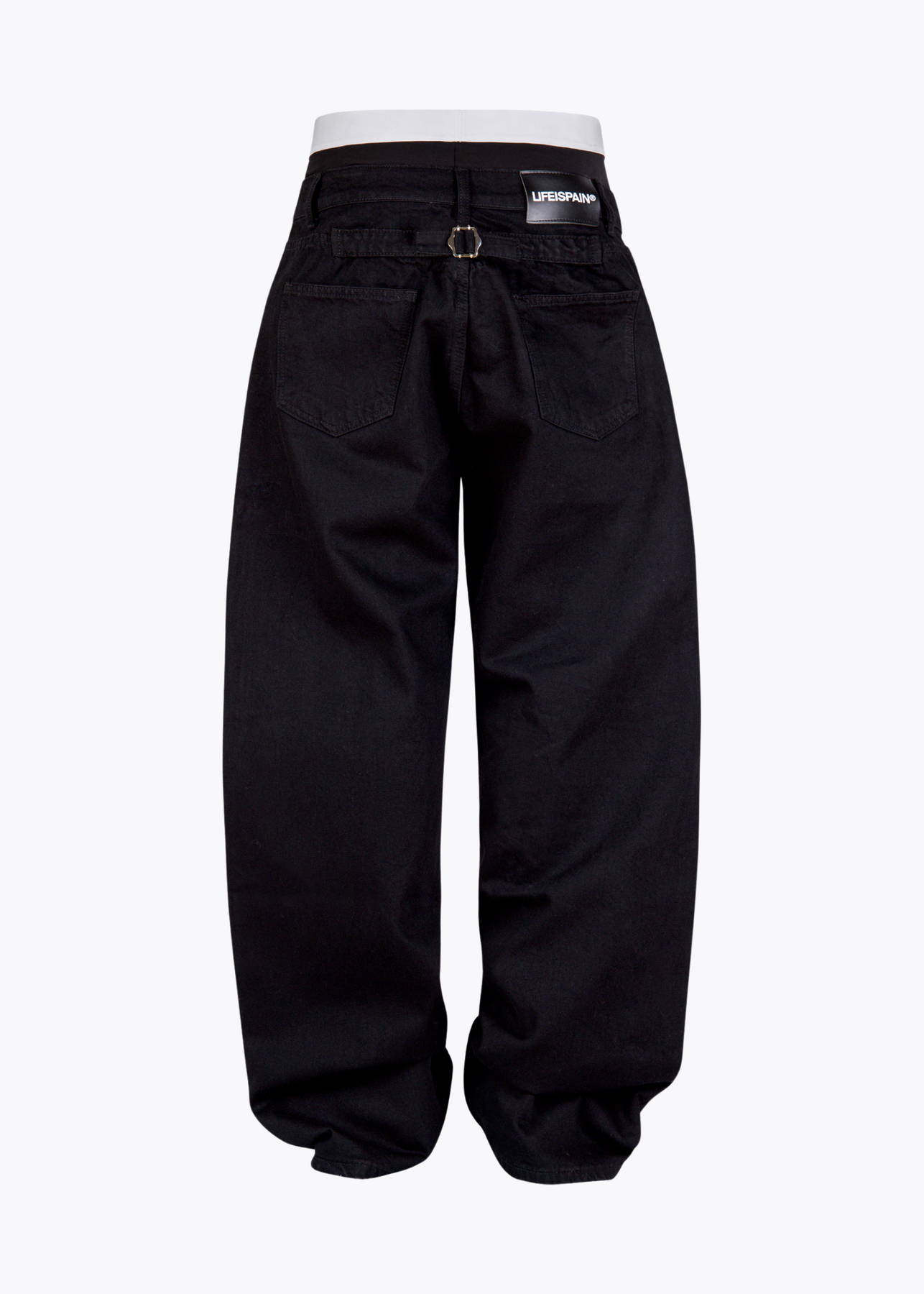 Boxer Banded Baggy Jeans – LIFEISPAIN